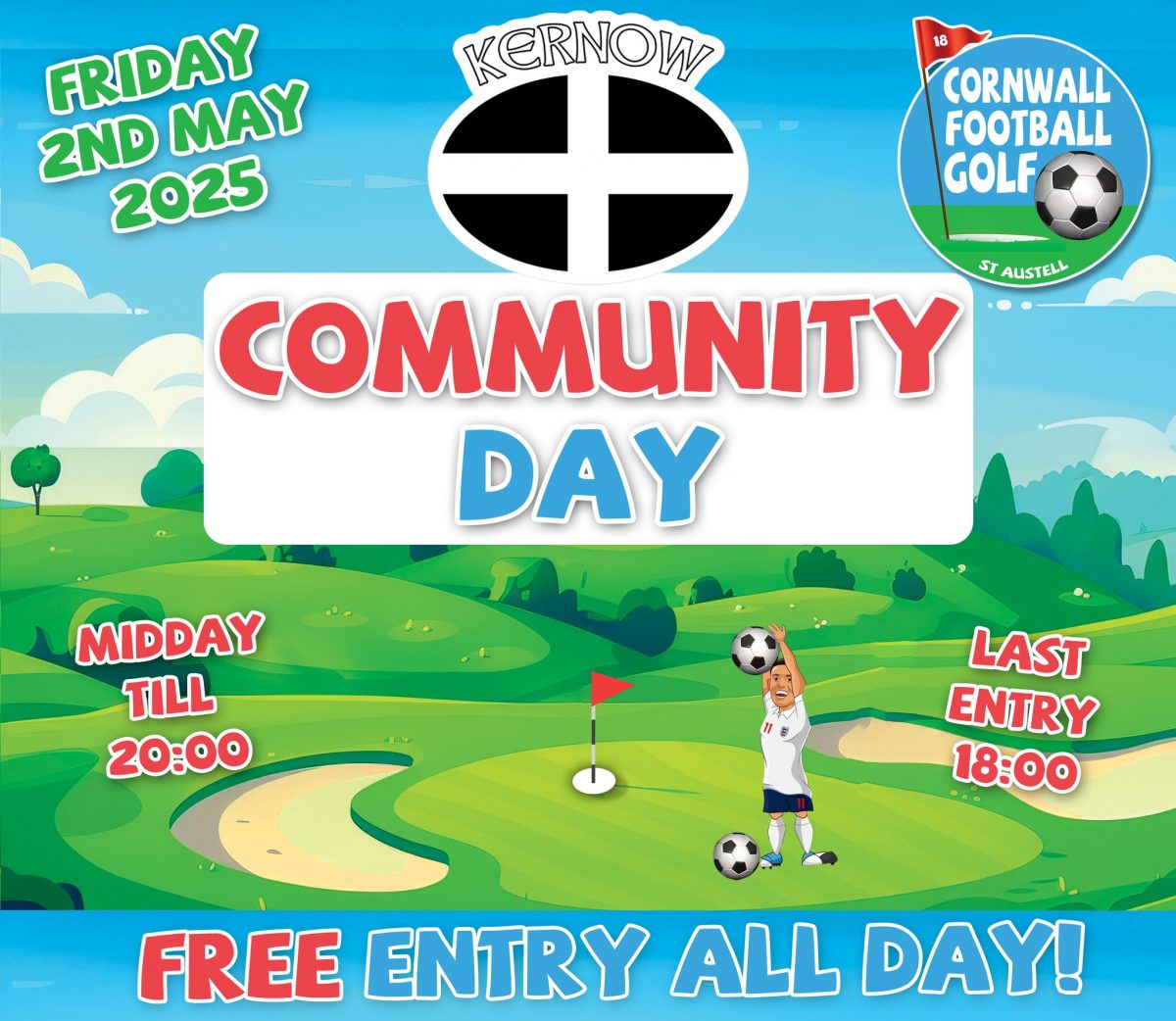 Cornwall Football Golf The Best & Biggest Football Golf Park